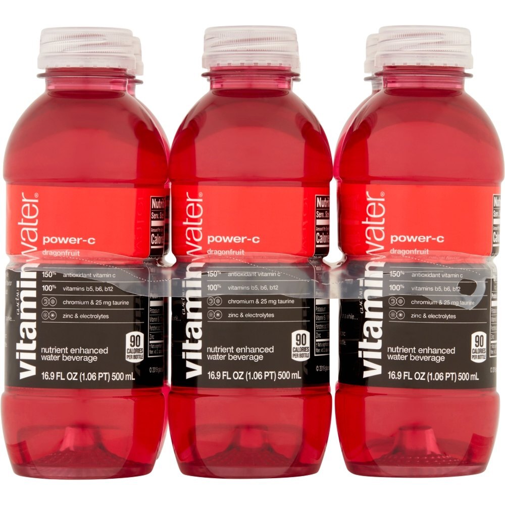 Dragonfruit Vitamin Water Vitaminwater Power C Electrolyte Enhanced